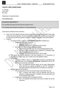 CPA Canada Practice Cases | Gevorg CPA
