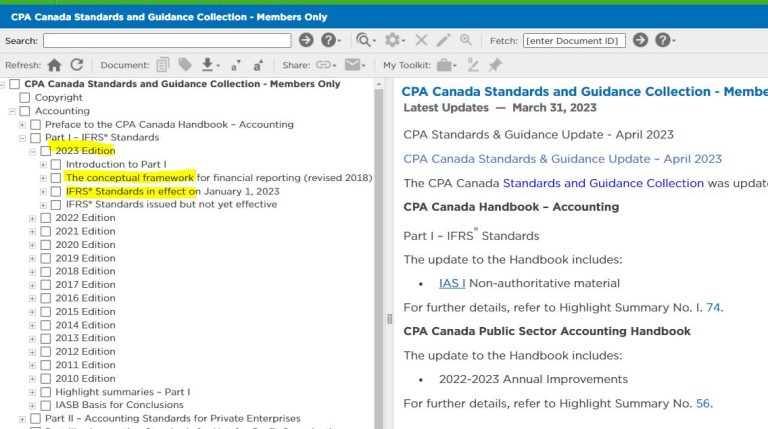 How to Access CPA Canada Handbook | Gevorg, CPA